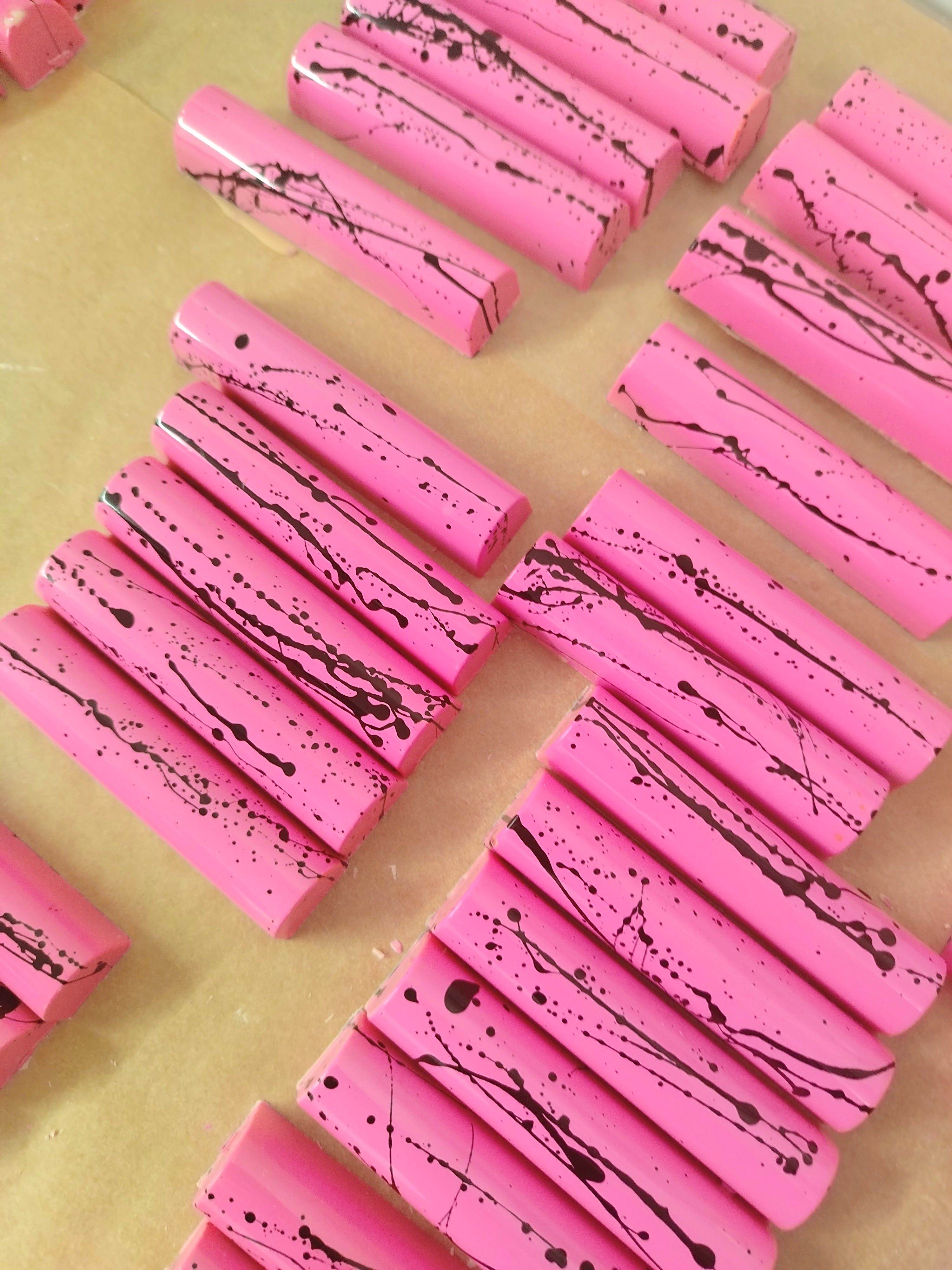 Lychee gel with a white chocolate raspberry rose ganache – Cocobros ...